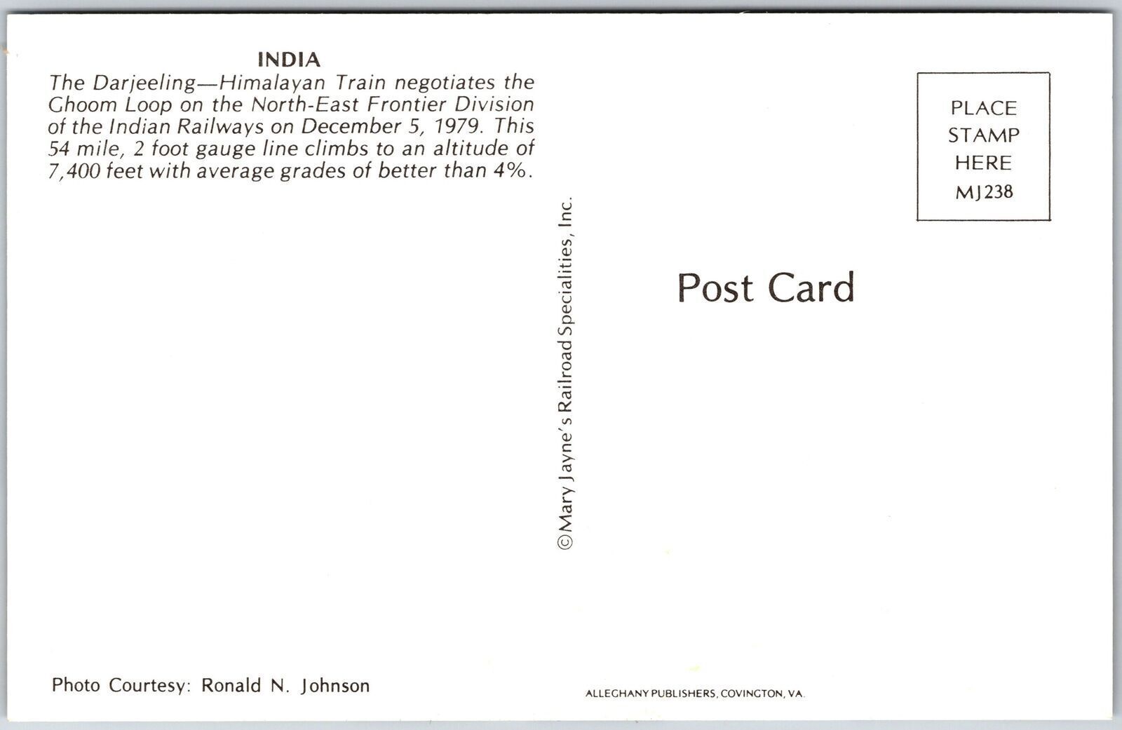 India The Darjeeling-Himalayan Train Negotiates Ghoom Loop Railways ...