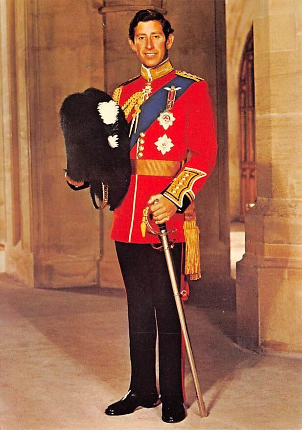 H.R.H. Prince Of Wales, Wearing Uniform Of Colonel Of Welsh Guards ...