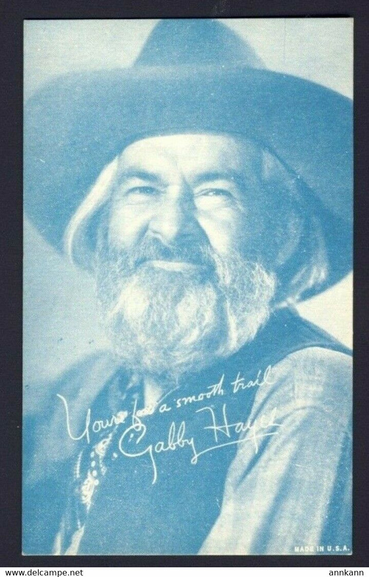 Cowboy Actor GABBY HAYES - Roy Rogers sidekick Vintage Arcade Exhibit ...