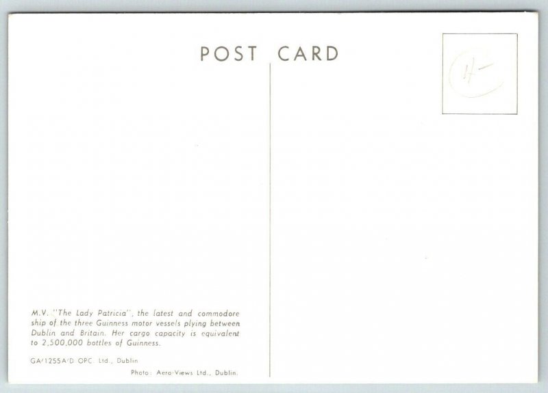 MV "The Lady Patricia" The Three Guinness Vessels Postcard | Other ...