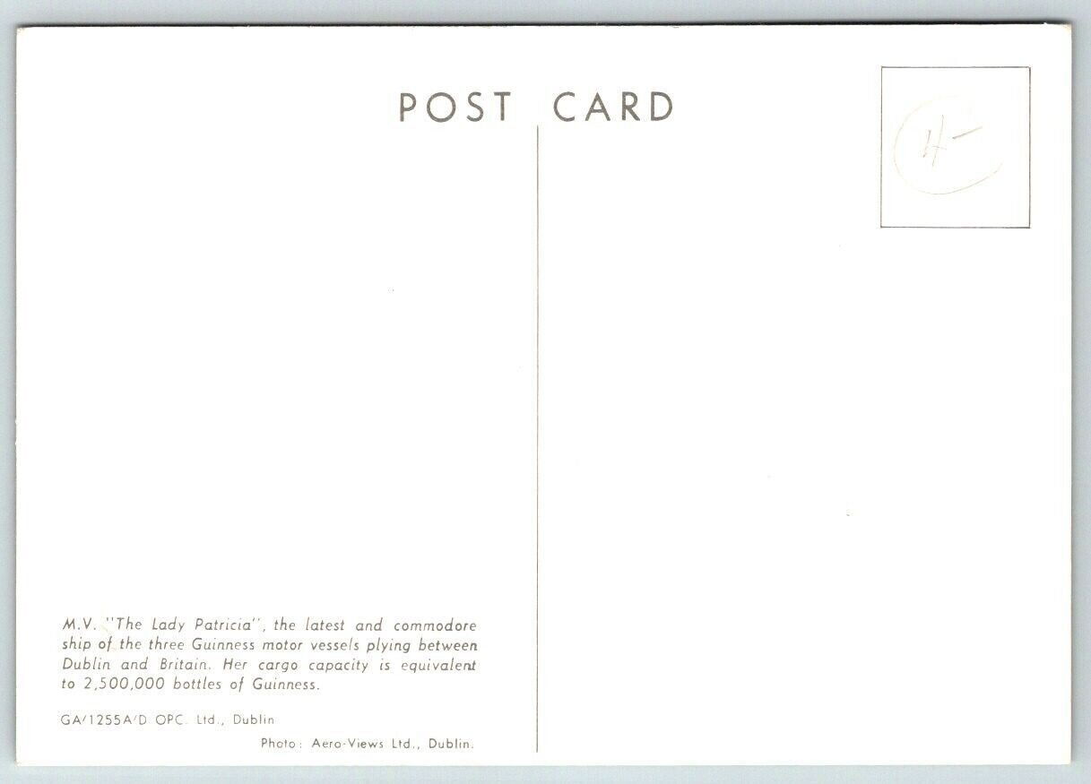 MV "The Lady Patricia" The Three Guinness Vessels Postcard | Other ...