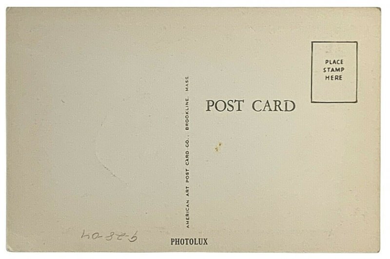 Vintage Postcard State Of Maine Map The Pine Tree State | United States ...