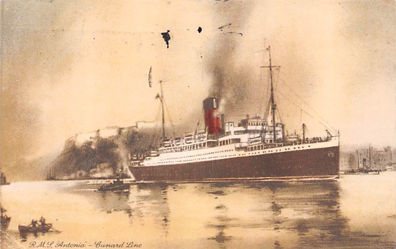 RMS Antonia, Cunard Line White Star Line Cunard Ship 1930 | Topics ...