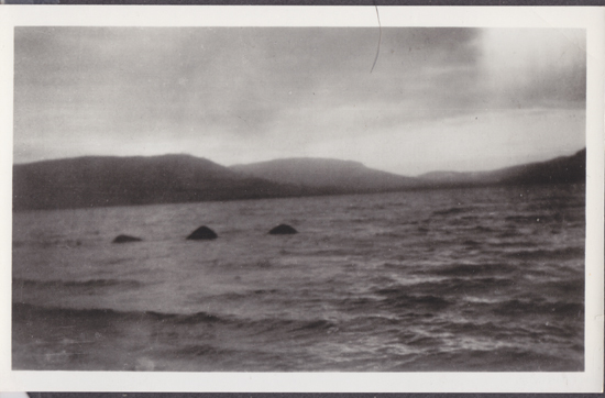 LOCH NESS MONSTER - REAL PHOTO ? - said to be fake / SCOTLAND UK ...