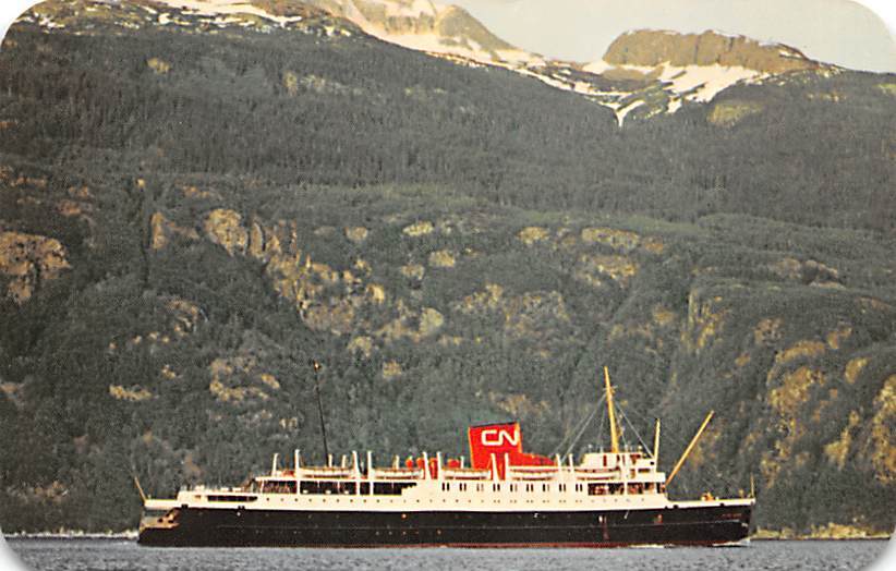 SS Prince George Canadian SS Line Ship 1974 | Topics - Royal Families ...