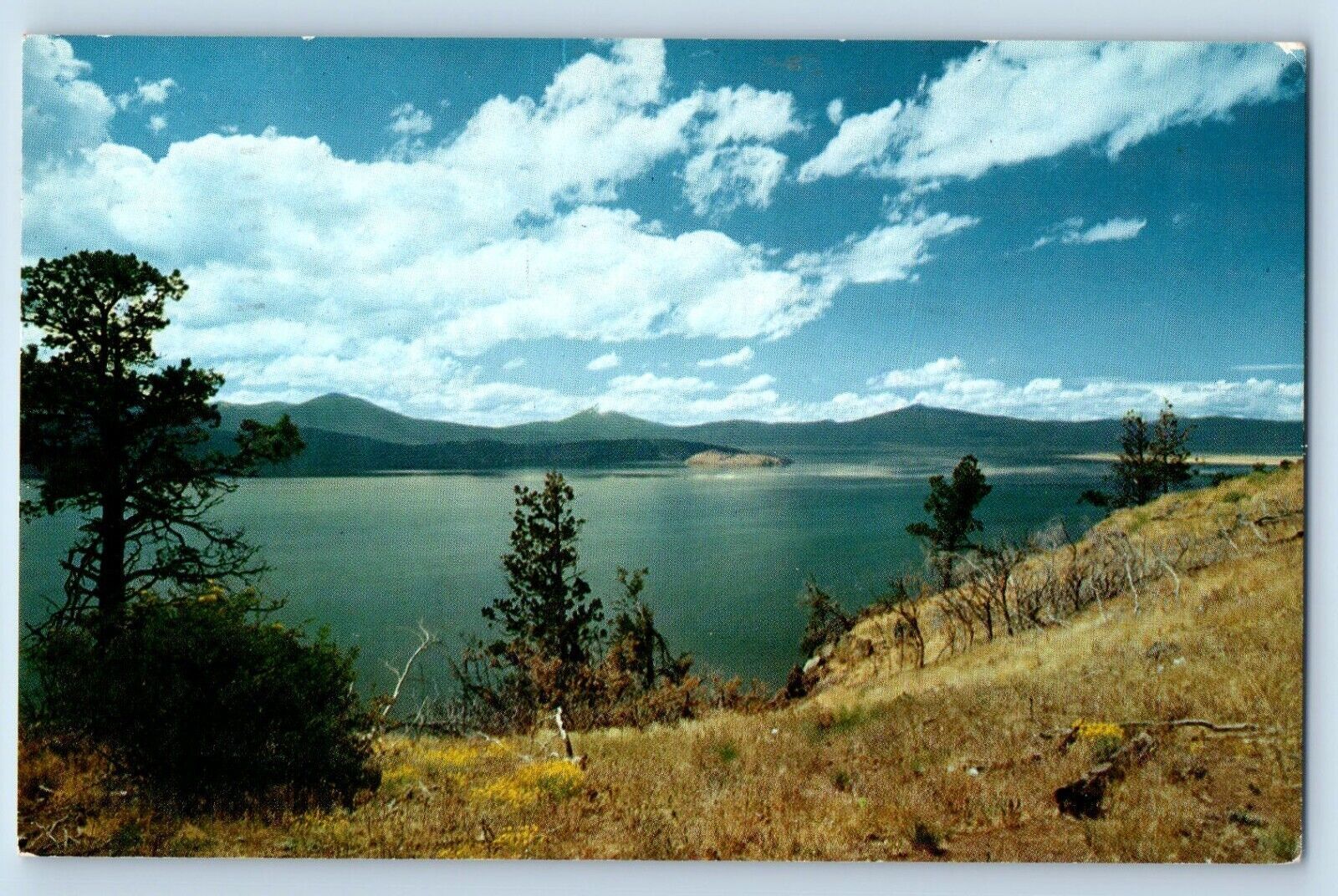 Klamath Lake Oregon Postcard Upper Klamath Lake Largest Fresh Water ...