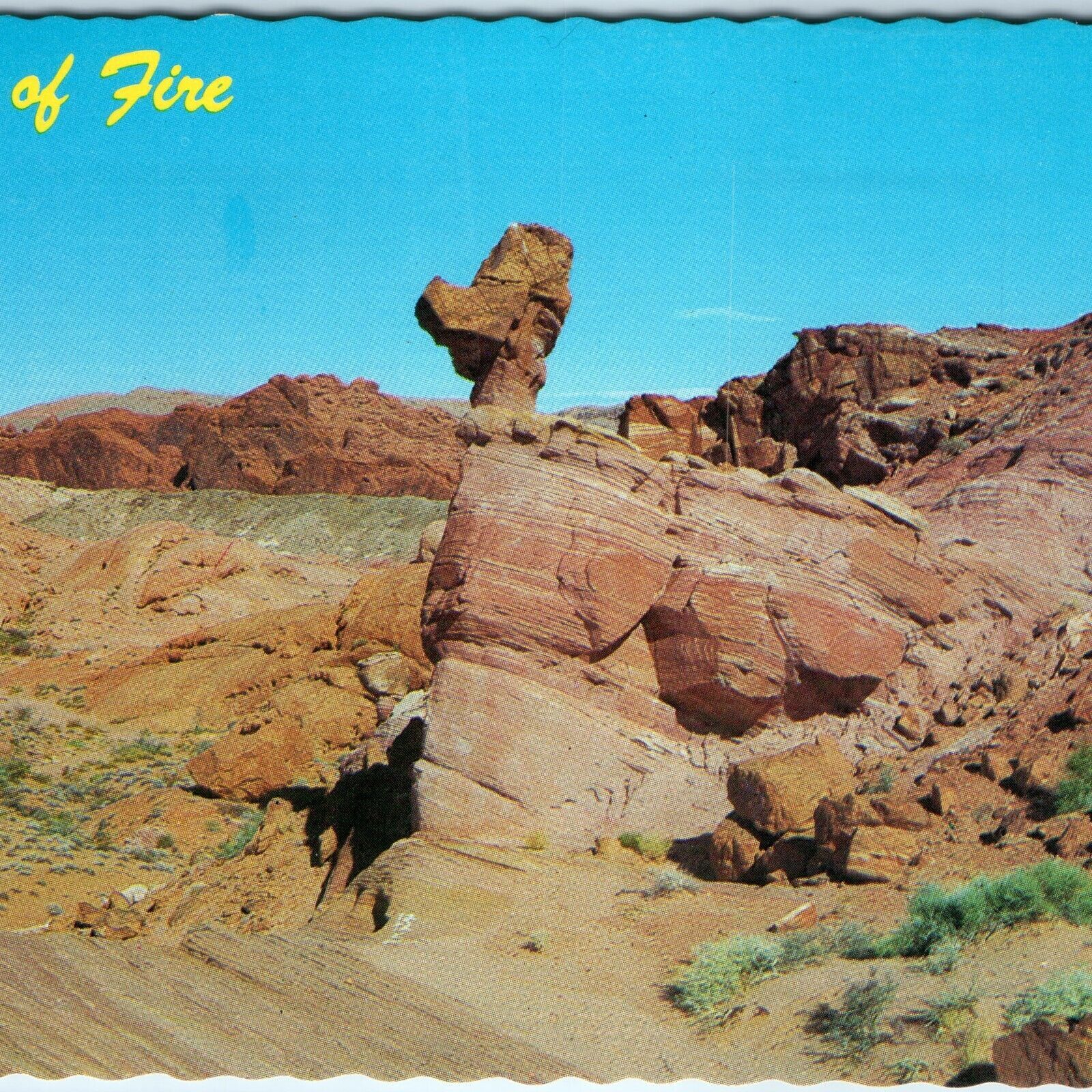 c1970s Las Vegas, NV Duck Rock Valley of Fire State Park Rock Formation ...