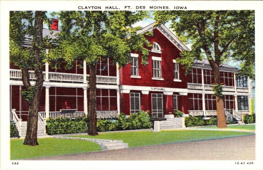 4~ca1940s Postcards IA, Iowa FORT DES MOINES ARMY BASE Military ...