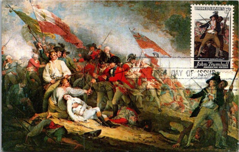 History Death Of General Warren At Battle Of Bunker Hill By John ...