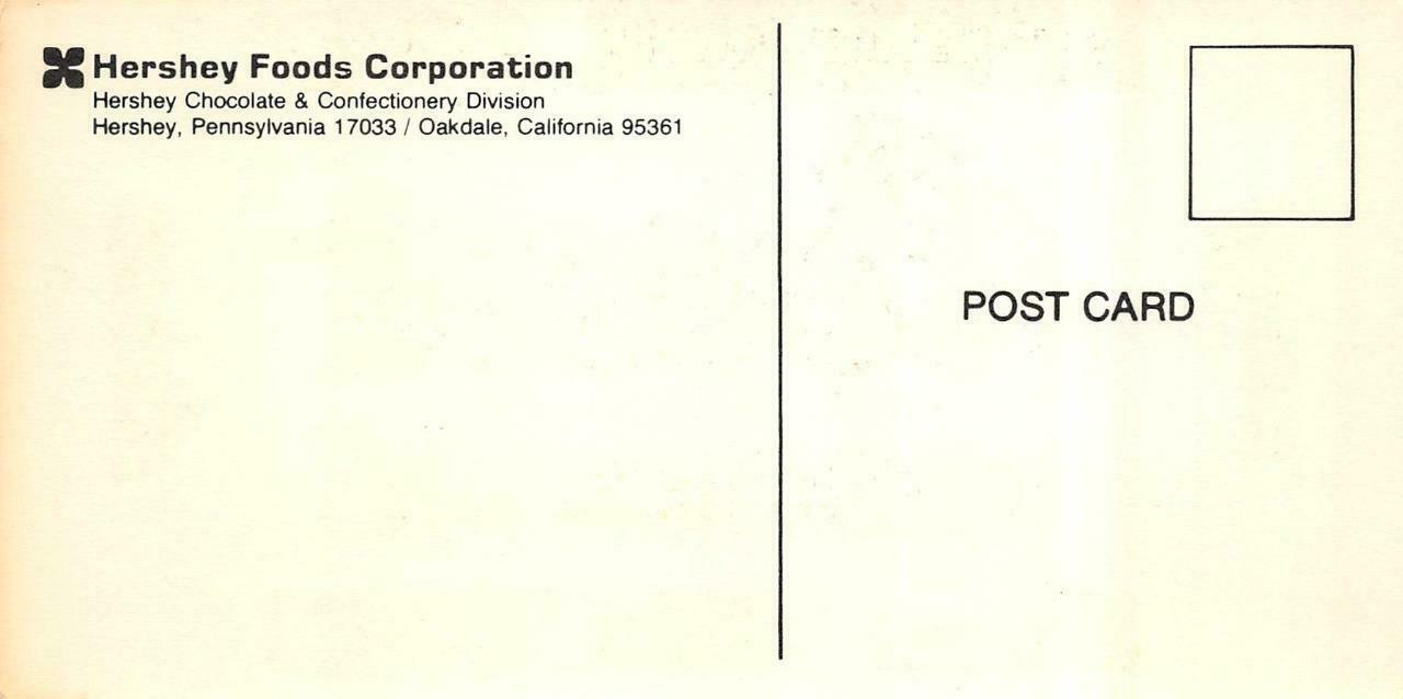 Advertising HERSHEY CANDY BARS Reese's~Krackel+ *4* Large Bar 3x6 Size ...