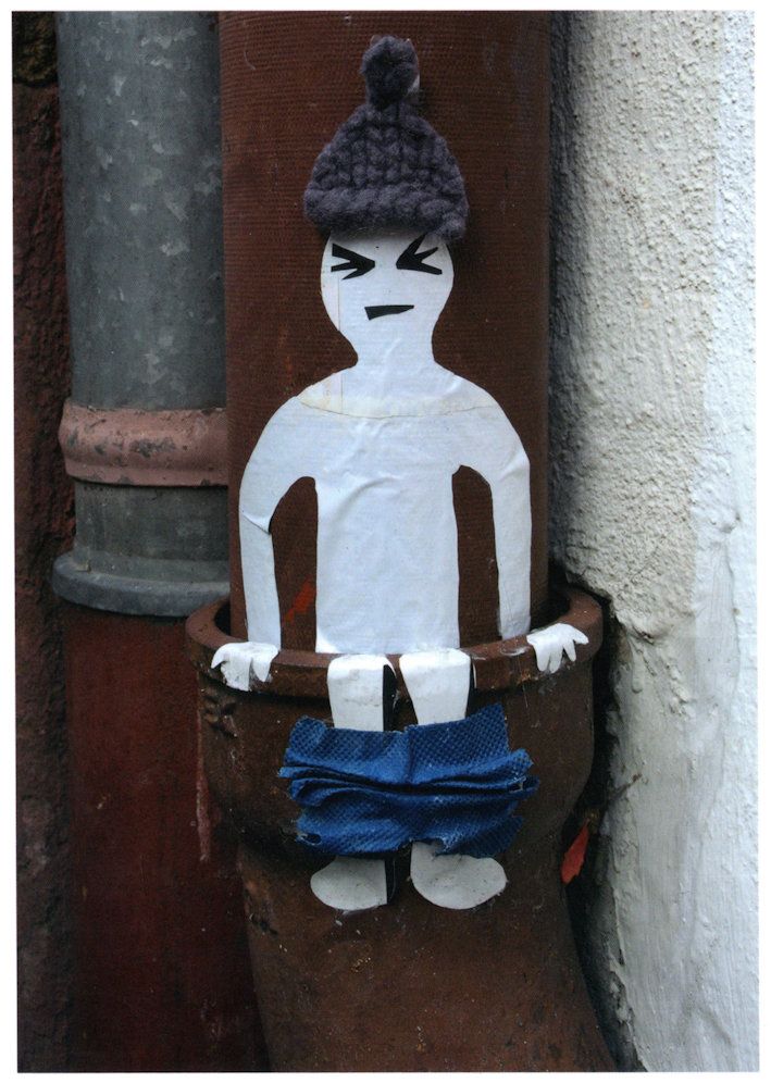 Man Going To Toilet On Potty Diarrhoea Pipe Street Art Graffiti ...