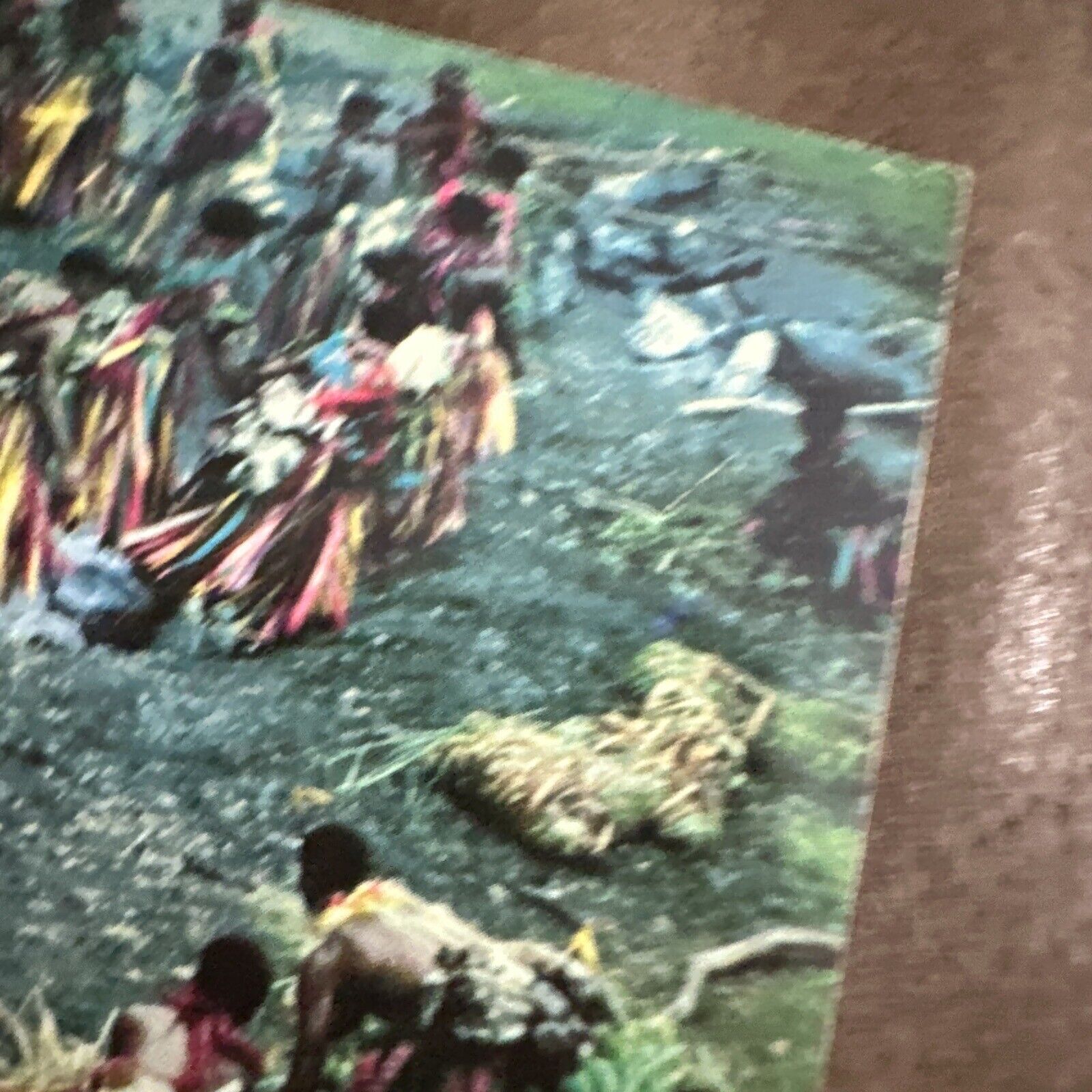 Fijian Firewalking Fiji Men Beqa Charles Stinson POSTCARD Vintage ...