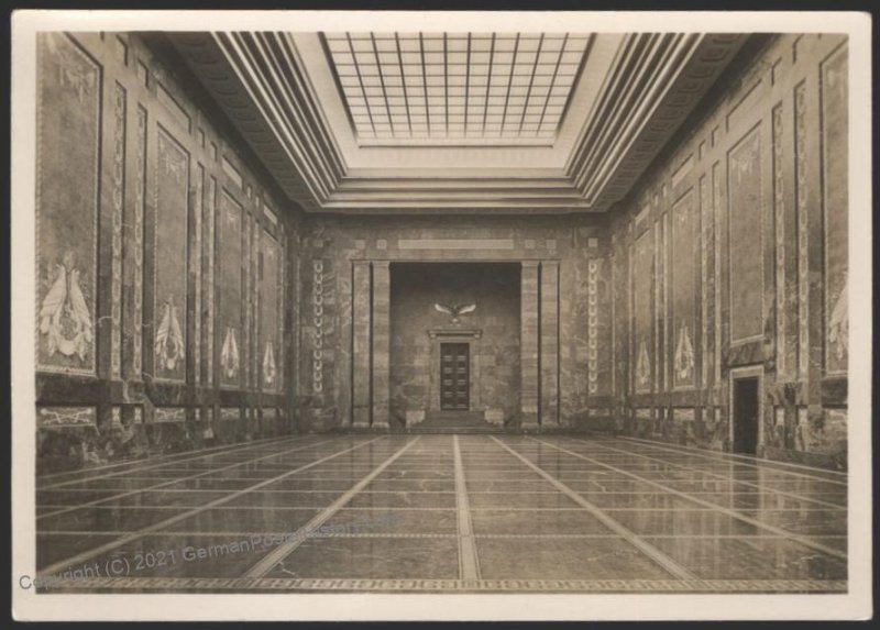 3rd Reich Germany Reichskanzlei Chancellery Berlin Real Photo RPPC ...