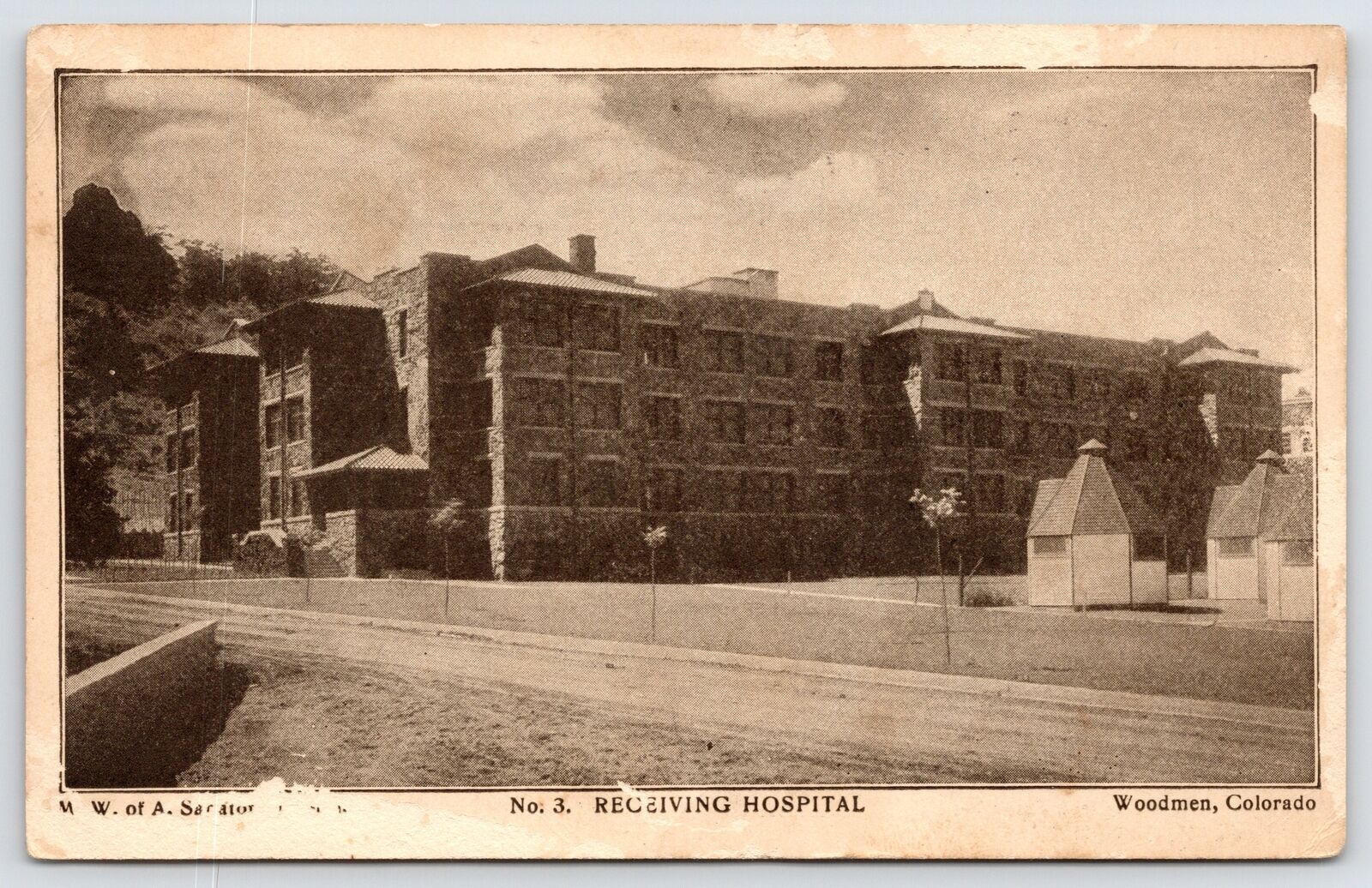 Woodmen Receiving Hospital~Tuberculosis Sanatorium~Clerk Allman ...
