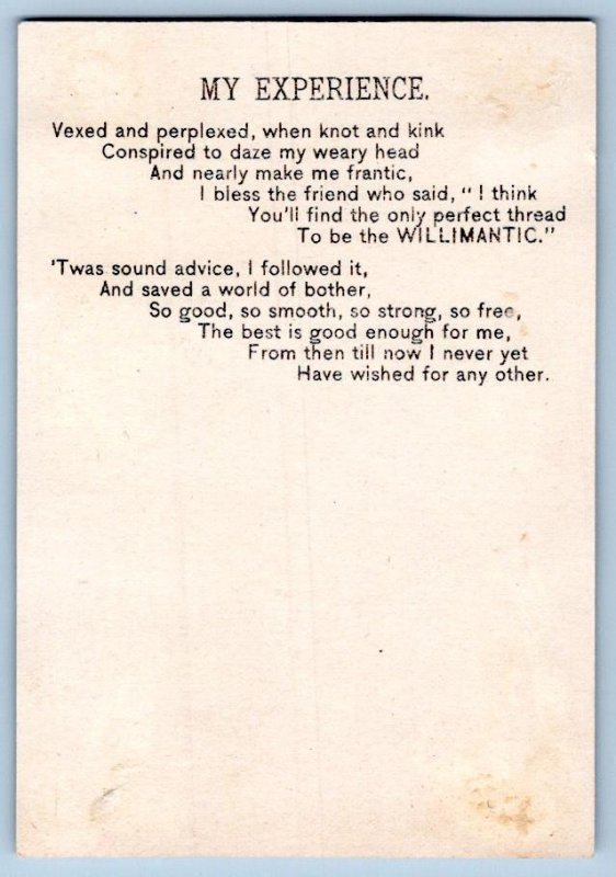 1880s Girl Slate Chalkboard Willimantic Thread*Bencke Litho Victorian ...