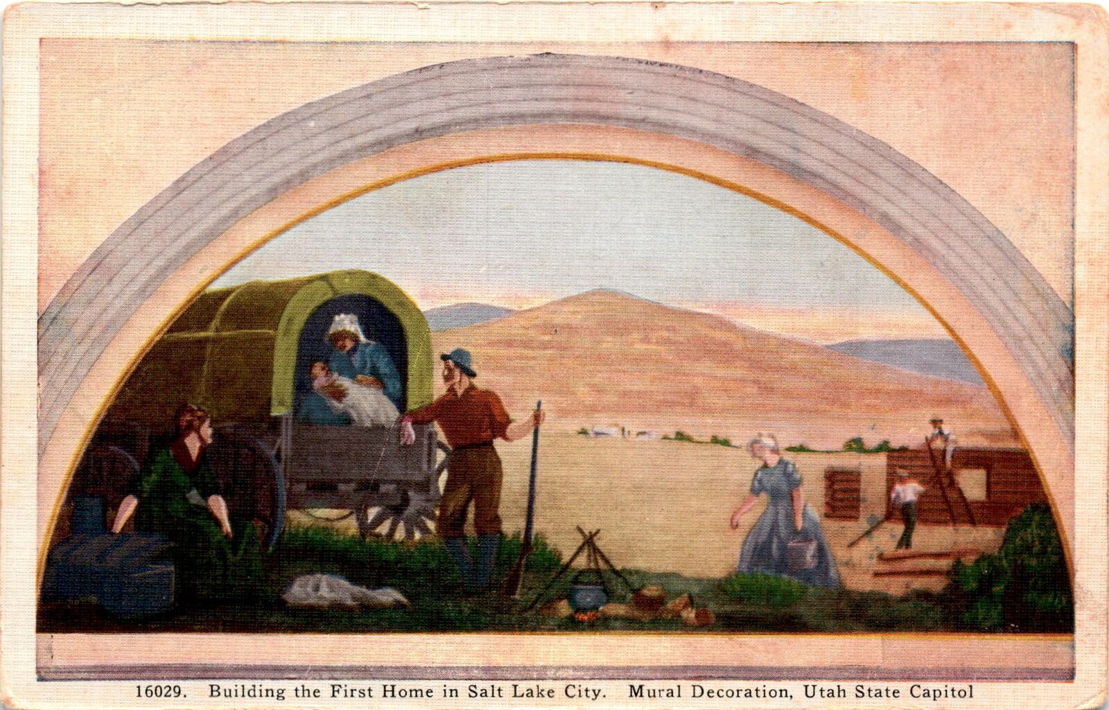 Salt Lake City, Utah State Capitol, Carpenter Paper Co., Bud Barkalan ...