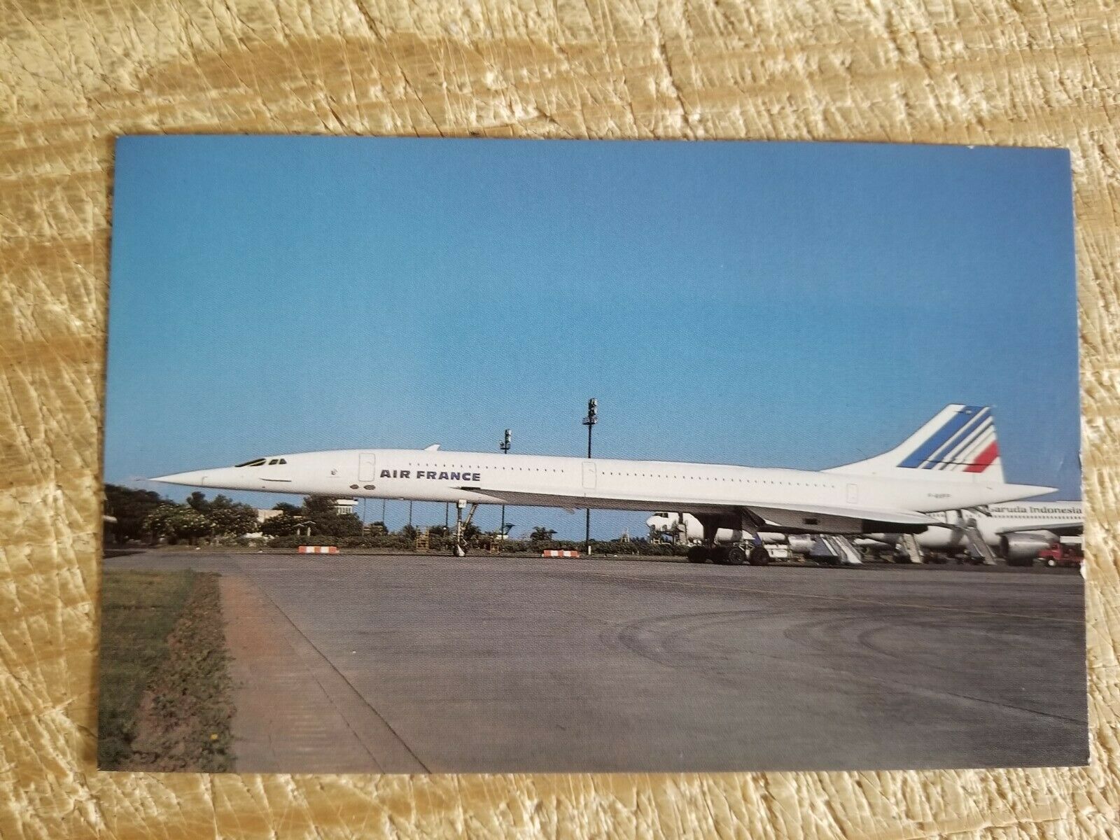 Aerospatiale/BAE Concorde 101 at Jakarta.VTG Unused Aircraft Postcard ...