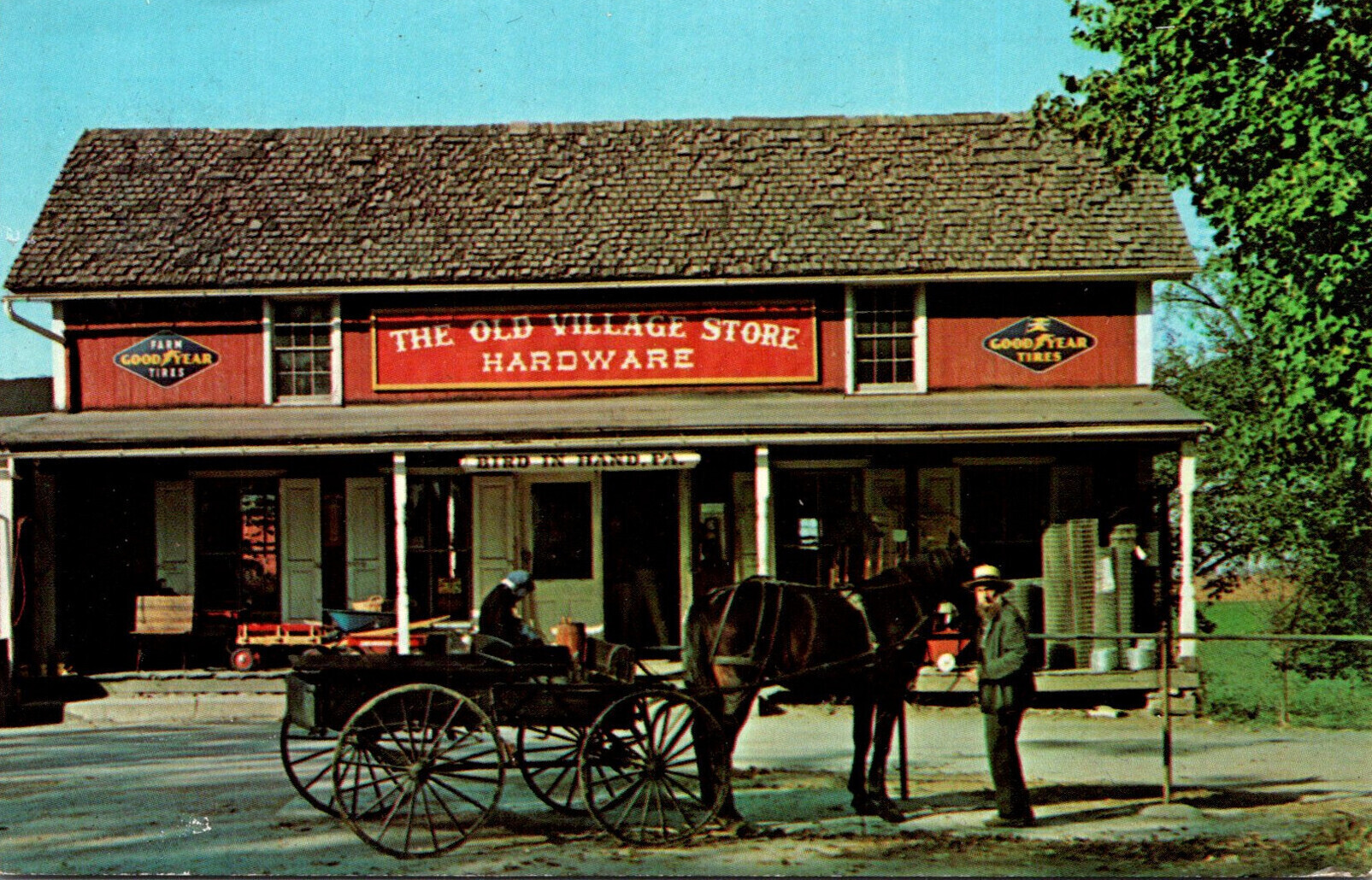 Pennsylvania Lancaster Greetings From Amish Country The Old Village ...