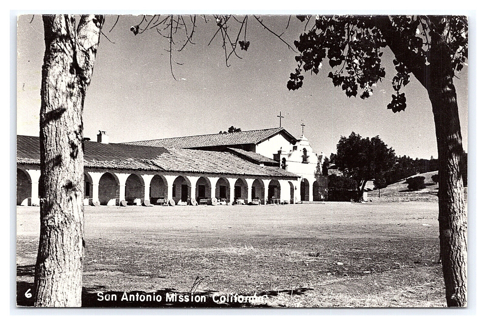 San Antonio Mission Jolon California RPPC Postcard No. 1 | United ...