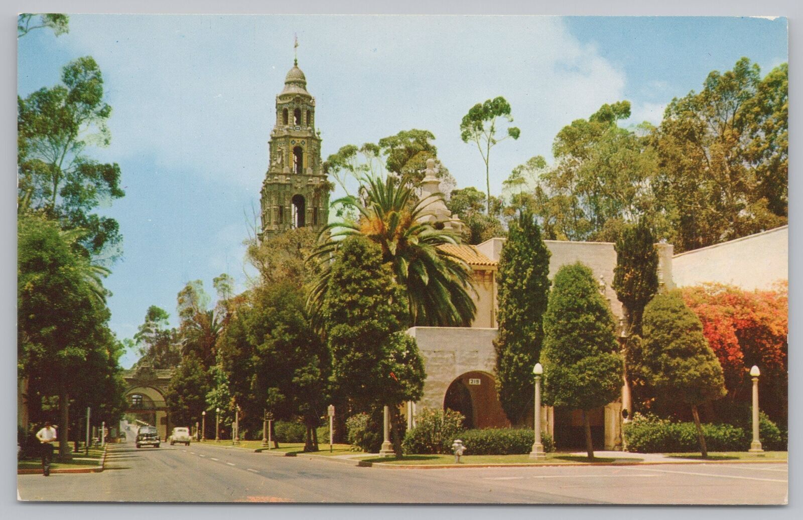 San Diego CA~Plaza De Panama & California Tower Balboa Park~Vintage ...