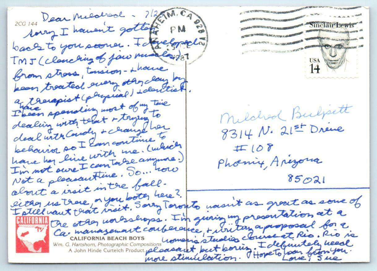 CALIFORNIA BEACH BOYS ~ Sexy Beefcake HUMAN PYRAMID 1987 Risque 4"x6 ...