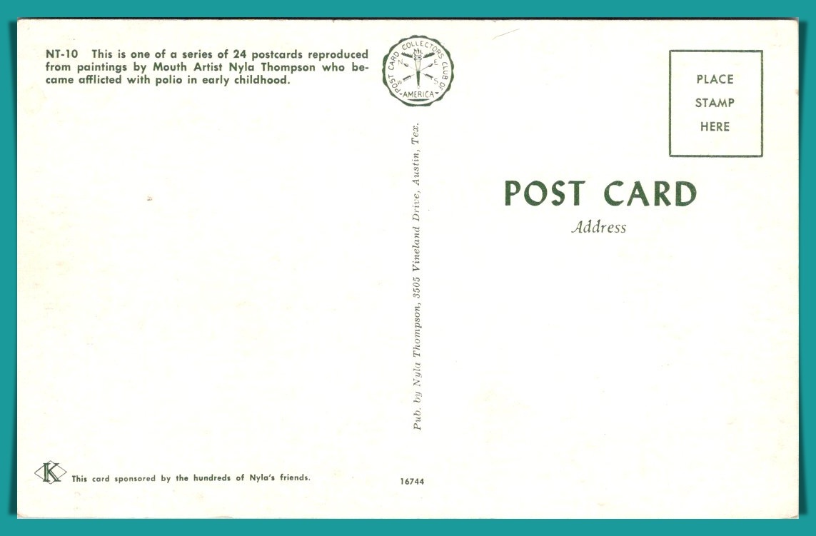 Repro Of Painting By Artist Nyla Thompson - [MX-830] | Topics - Nature ...