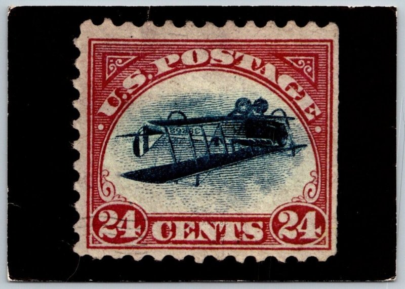 Inverted Jenny US Postage Stamp Postcard 1971 | United States - Other ...