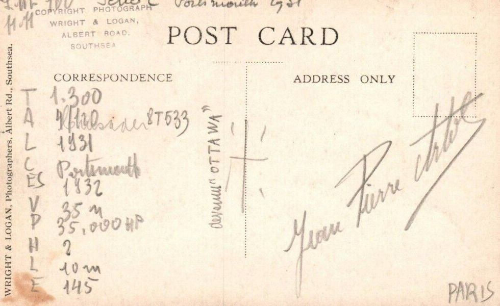 RPPC Photo British Royal Navy HMS Crusader Destroyer H60 War | Other ...