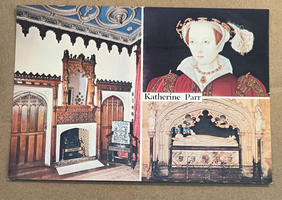 Unused PC - K. Parr, Wife of Henry Viii - Sudeley Castle ...