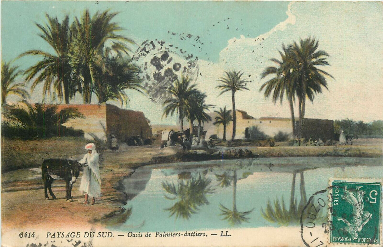 Lot of 6 vintage postcards North Africa scenes and types | Africa ...
