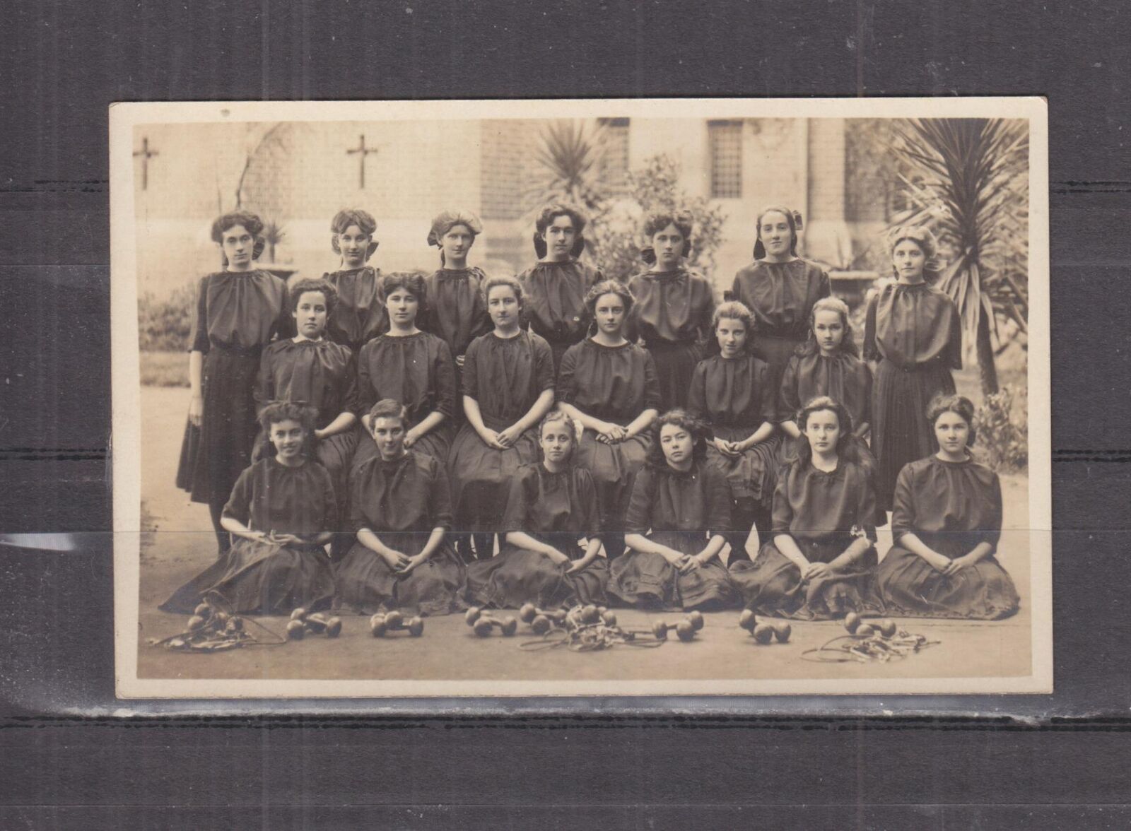 Australia, Christian Girls School, Group of Schoolgirls, C1910 Ppc ...