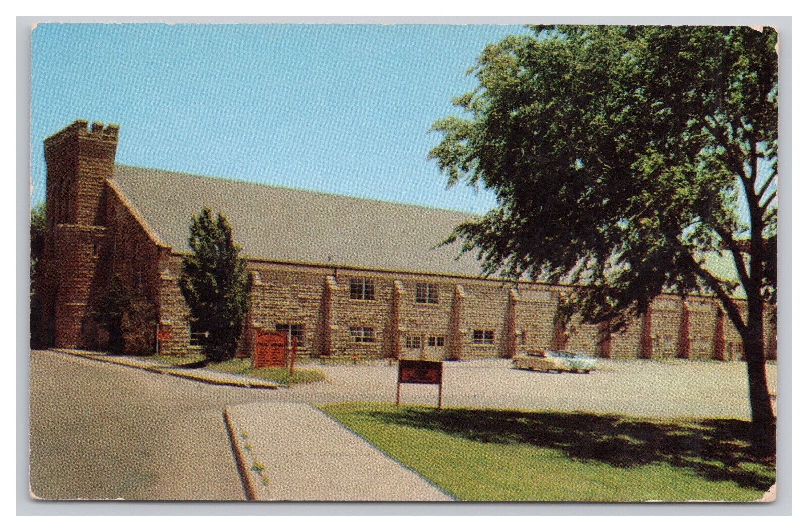 Fort Riley Kansas Field House Postcard | United States - Kansas - Other ...