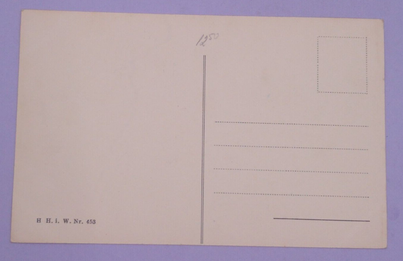 Anthropomorphic Pig Blimp Zeppelin Polar Bears Mushroom Vtg New Year ...