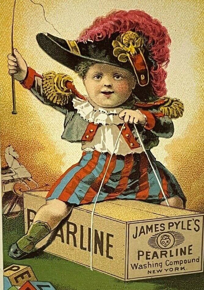 James Pyle Pearline Washing Compound New York Napolean Cute Kid Boy ...