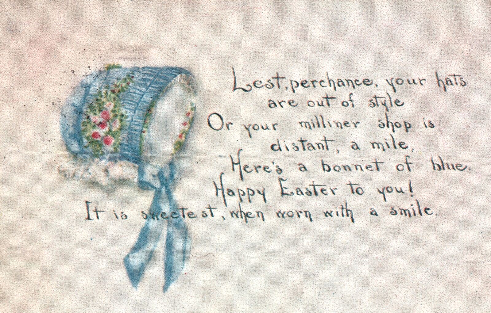 Vintage Postcard 1911 Lest Perchance Your Hat Is Out Of Style ...