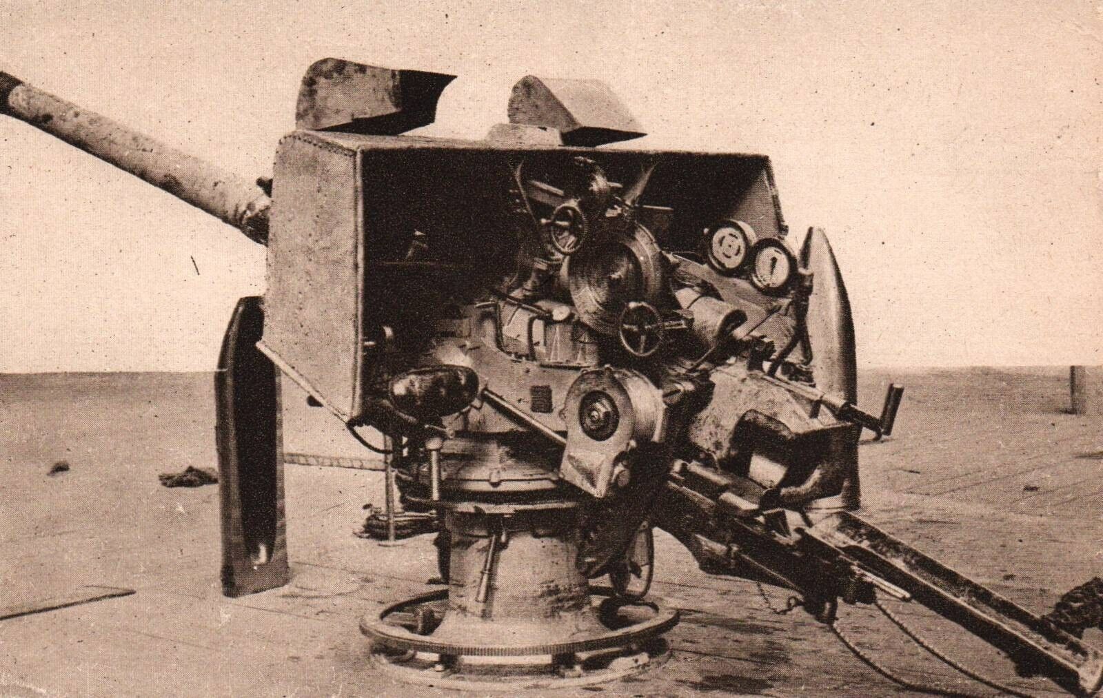 British Royal Navy HMS Lance Gun 'Imperial War Museum' Vintage Postcard ...