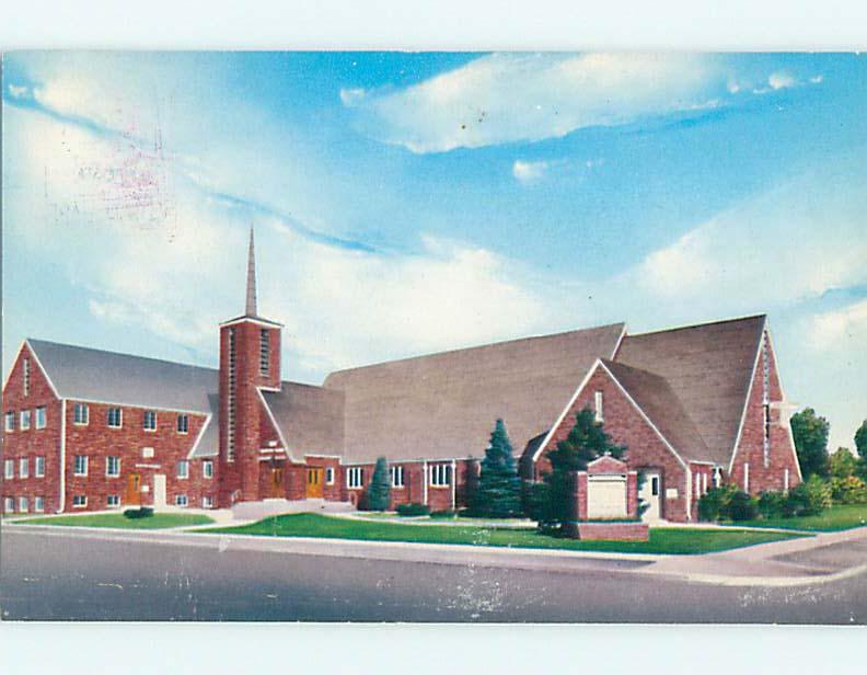 Surface Wear - Pre-1980 CHURCH SCENE Englewood Colorado CO p3765 ... Surface Wear - Pre-1980 CHURCH SCENE Englewood Colorado CO p3765 ...