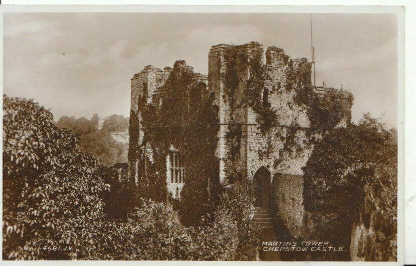 Wales Postcard - Martin's Tower - Chepstow Castle - Real Photograph ...