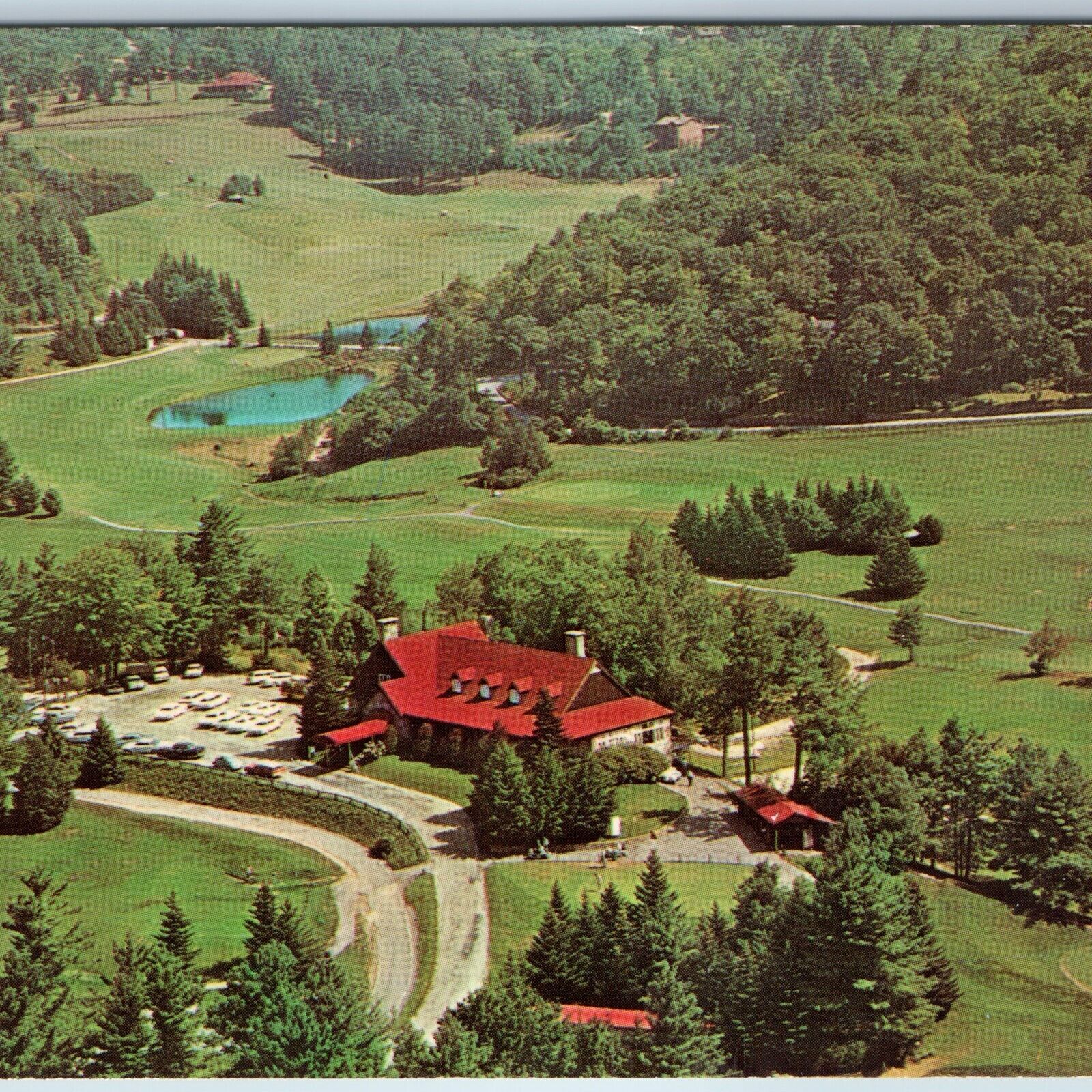 1965 Boone, NC Blowing Rock Golf Country Club Birds Eye Championship ...