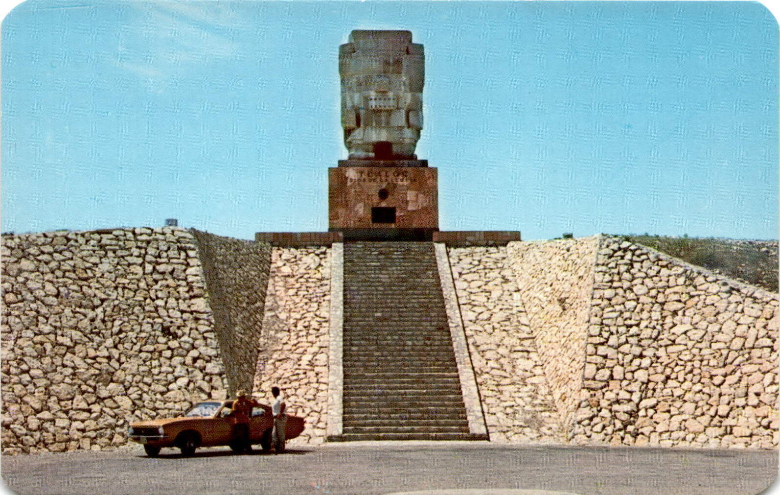Monumento a Tláloc, Presa de la Amistad, Cd. Ac Postcard | Other ...
