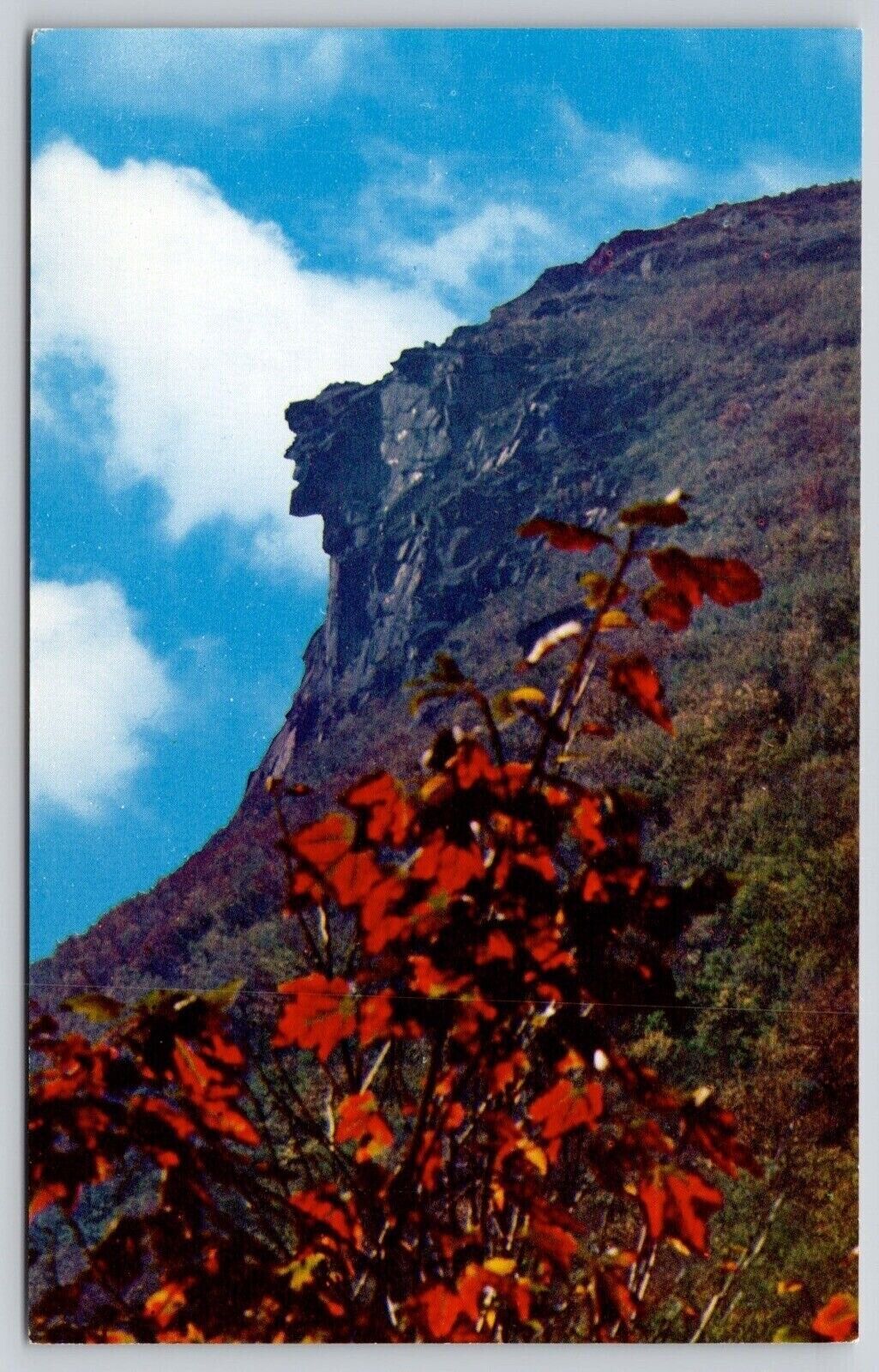 Franconia Notch Old Man Of Mountains Scenic Natural Landmark Chrome ...