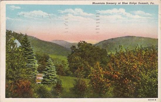 Pennsylvania Blue Ridge Mountain Scenery At Blue Ridge Summite | United ...