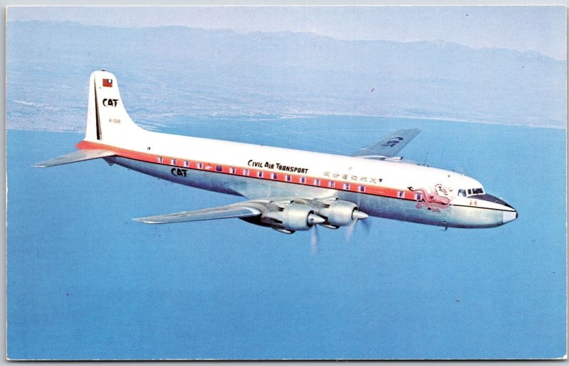 Airplane CAT - Civil Air Transport Taipei Republic of China Douglas DC ...