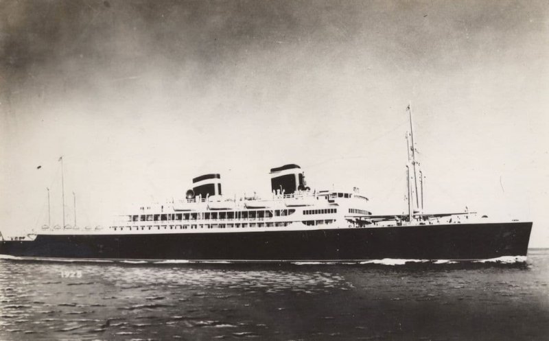 SS Santa Rosa Steamship Rare Real Photo Ship Postcard | Topics ...