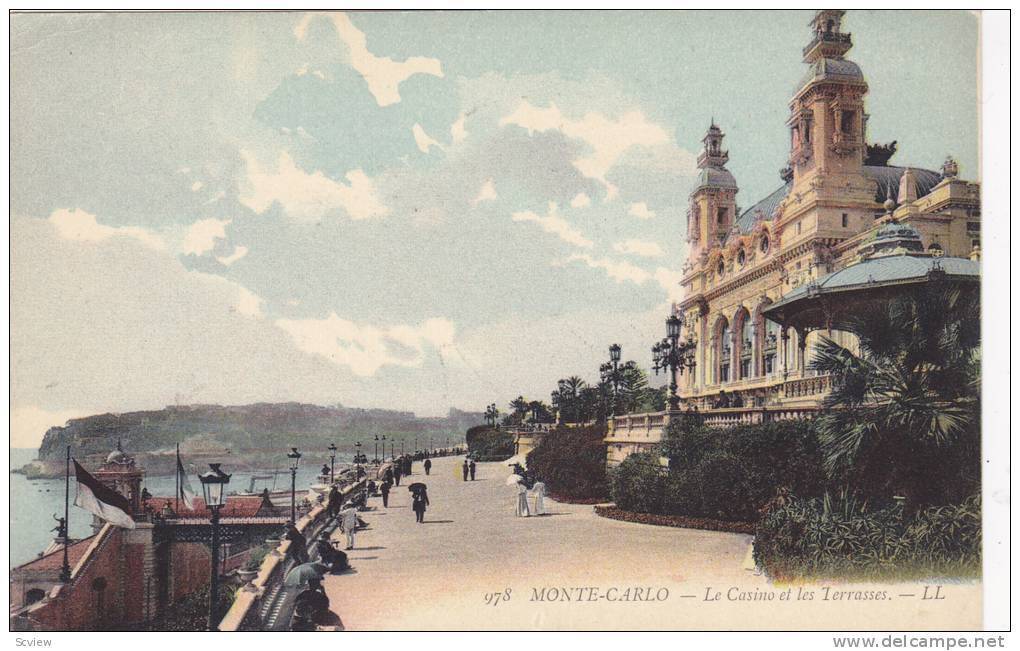 Le Casino Et Les Terrasses, Monte-Carlo, Monaco, 1900-1910s | Europe ...