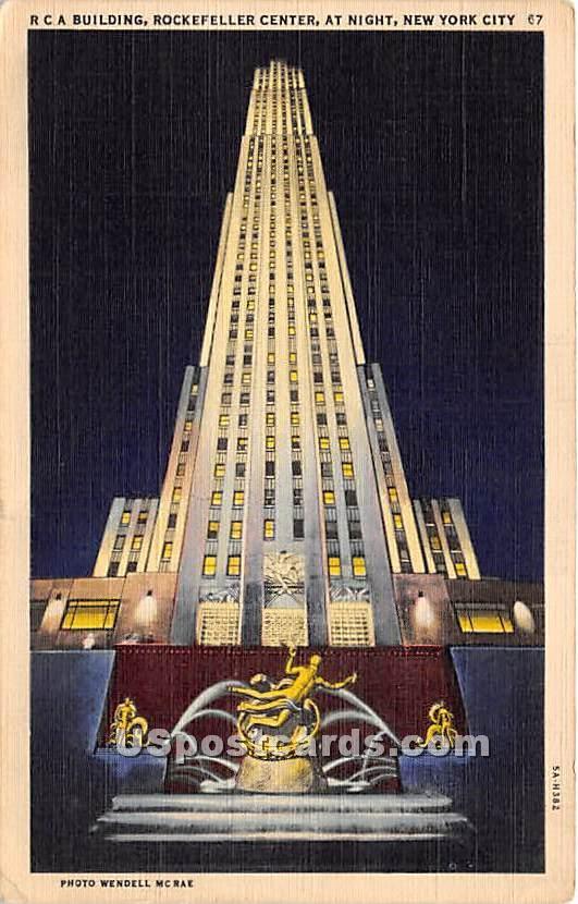 RCA Building, Rockefeller Center, New York City, New York | United ...