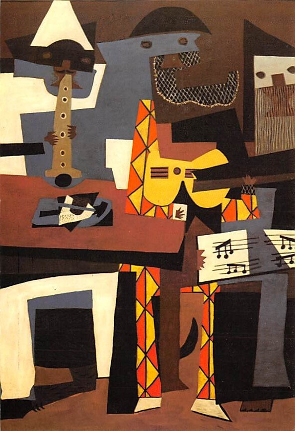 The Three Musicians, By Pablo Picasso | Topics - Entertainment - Music ...