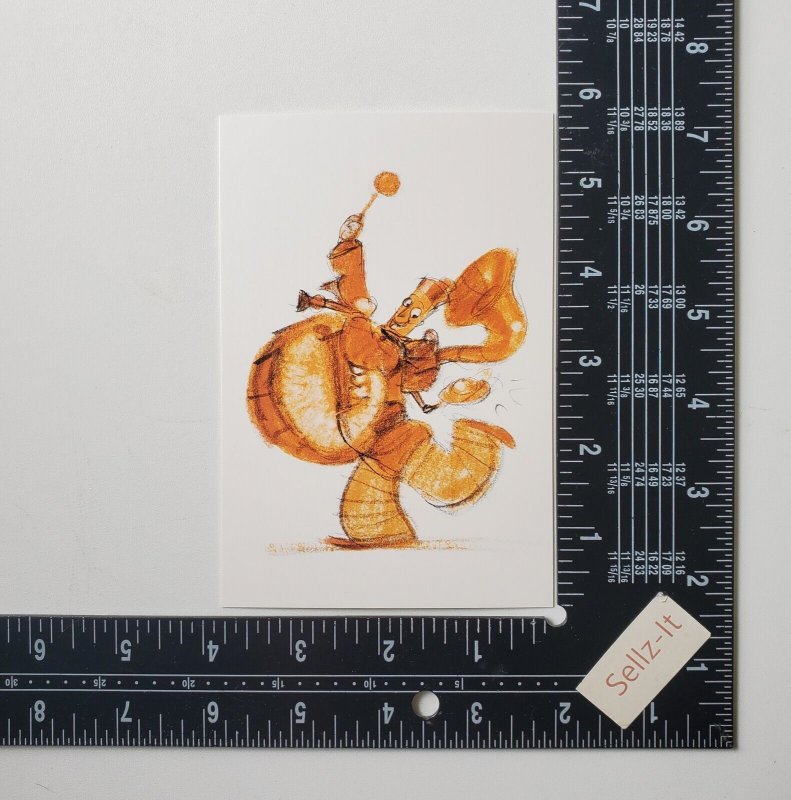 One Man Band Concept Art by Ronnie del Carmen Pixar Postcard | Other ...