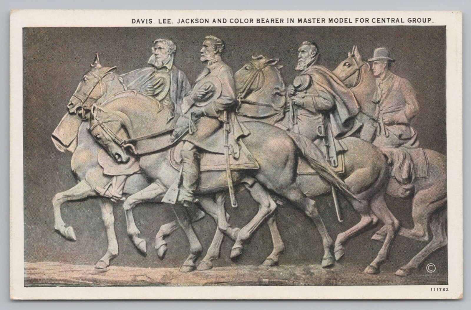 Military~Stone Mountain Confederate Memorial~Augustus Lukeman~Vintage ...