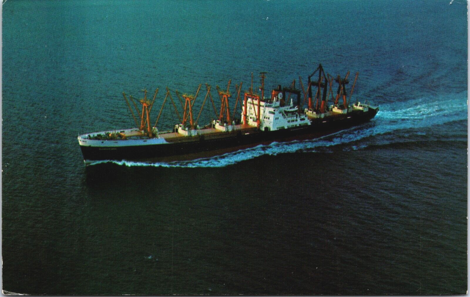 SS Alaskan Mail American Mail Line Vessels Ship Vintage Postcard C240 ...